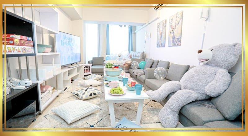 期間限定🚩10%オフ🌻🧸🉐五反田駅徒歩2分🚃パーティー🥂デート🩷くつろぎスペース[6]