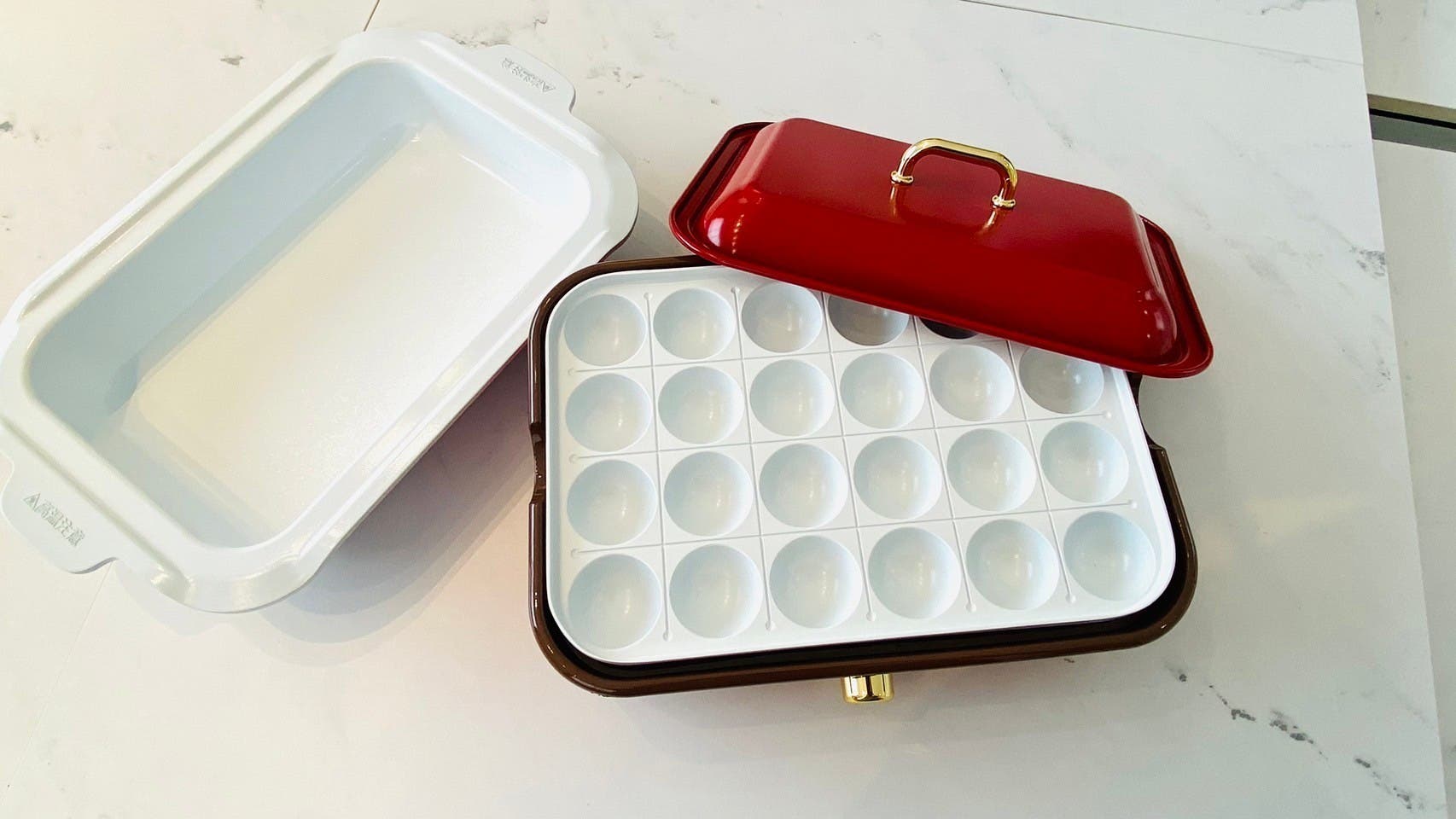 ④多機能ホットプレート（深鍋・たこ焼き）の画像1