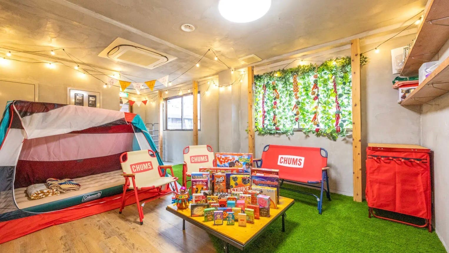 御徒町駅徒歩2分　テント キャンプ⛺　👧女子会 📸カードゲーム🃏[直前割]　ファミマ前の写真1