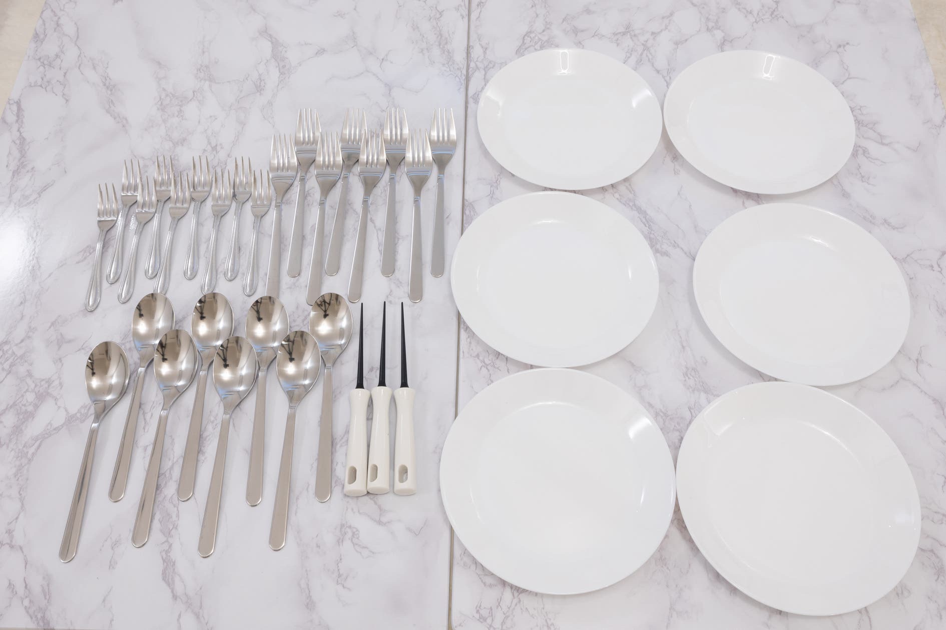 真っ白インテリア🤍クリスマス小物多数🎄✨120㌅大型スクリーン📽️3色変化LED照明✨ゴミ捨て無料！の写真21