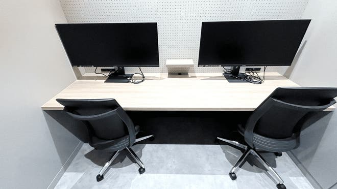 名古屋会議室 広⼩路本町 BOOTH 1(当日予約OK)【栄駅徒歩4分!最大2名!ワークスペース・コワーキングに】の写真3