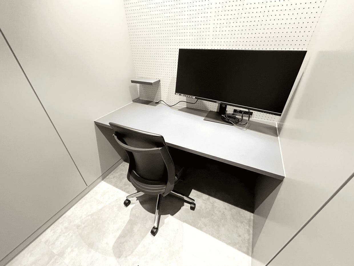 名古屋会議室 広⼩路本町 BOOTH 2（当日予約OK）【栄駅徒歩4分！最大1名！ワークスペース・コワーキングに】の写真5