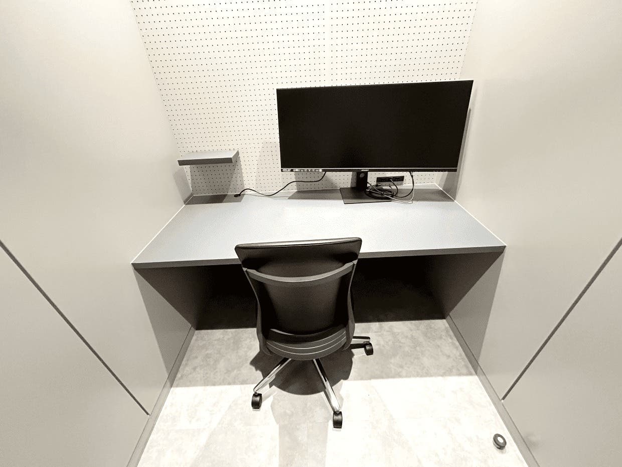 名古屋会議室 広⼩路本町 BOOTH 2（当日予約OK）【栄駅徒歩4分！最大1名！ワークスペース・コワーキングに】の写真6