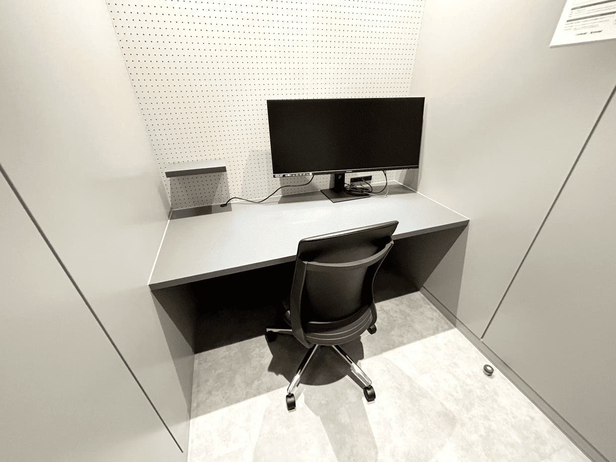 名古屋会議室 広⼩路本町 BOOTH 2（当日予約OK）【栄駅徒歩4分！最大1名！ワークスペース・コワーキングに】の写真7