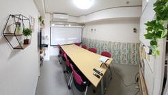 🆕新規オープン割引中🎉吉祥寺駅1分の最上階🆕エレベーター有✨光ネット・風通しバツグン・100型画面・アクリル板109の写真4
