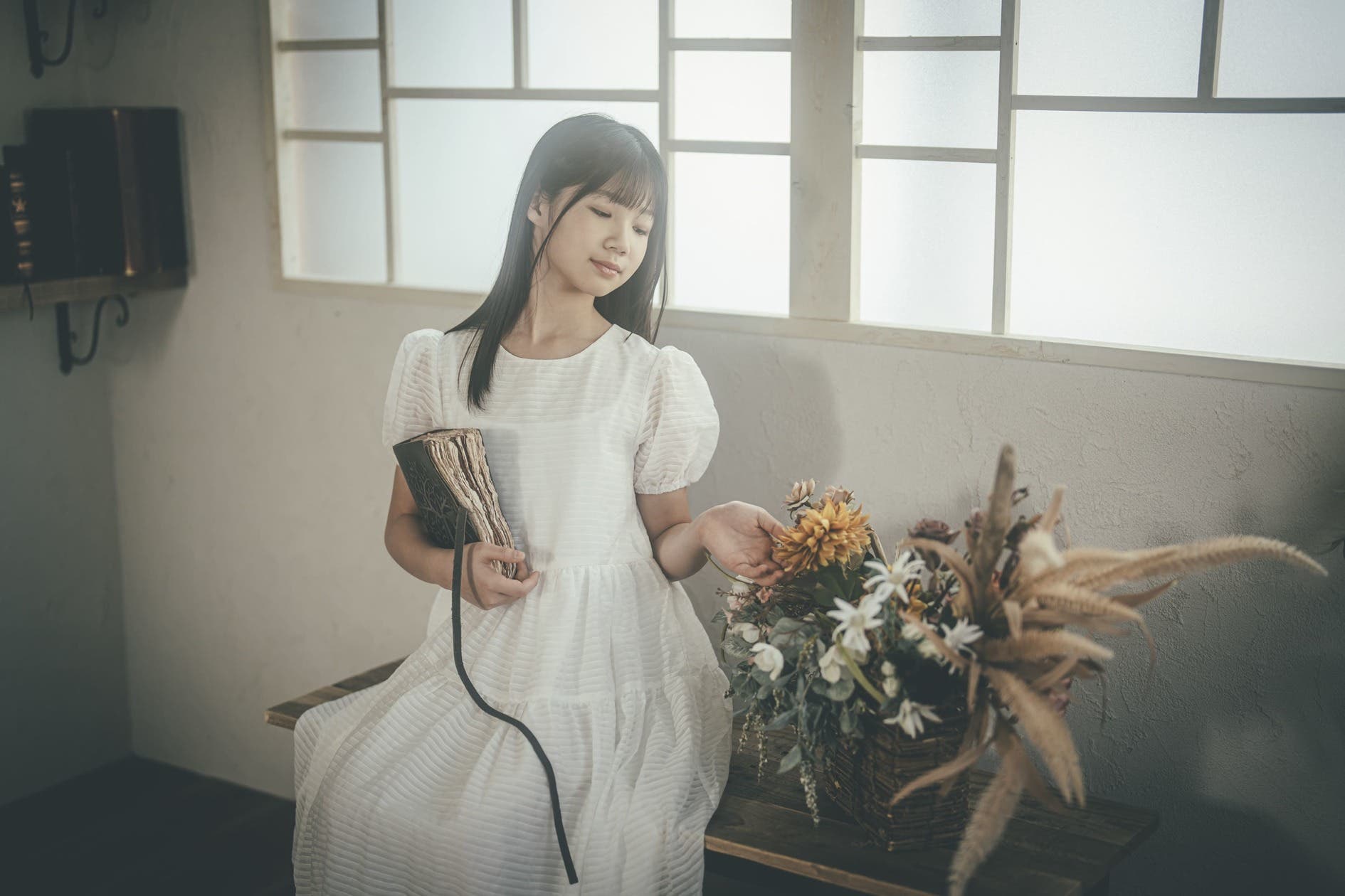 満天のカスミソウの下撮影収録できる機材全部無料のデザイナーズ撮影スタジオの写真9