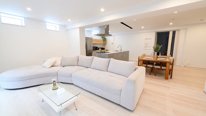 New!【世田谷】新築!白を基調としたナチュラルテイストな広々地下空間【ナチュラル】の写真4