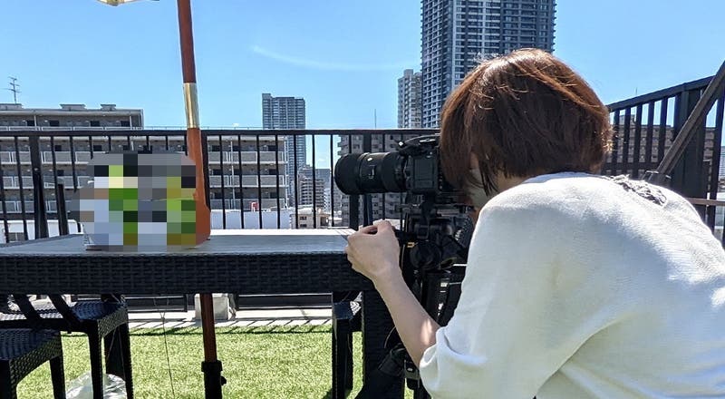 約70坪の屋上スペース！MV・PV動画撮影に人気！少人数の静かな会合など用途多数。屋上直通エレベーター・水道・コンセント完備！