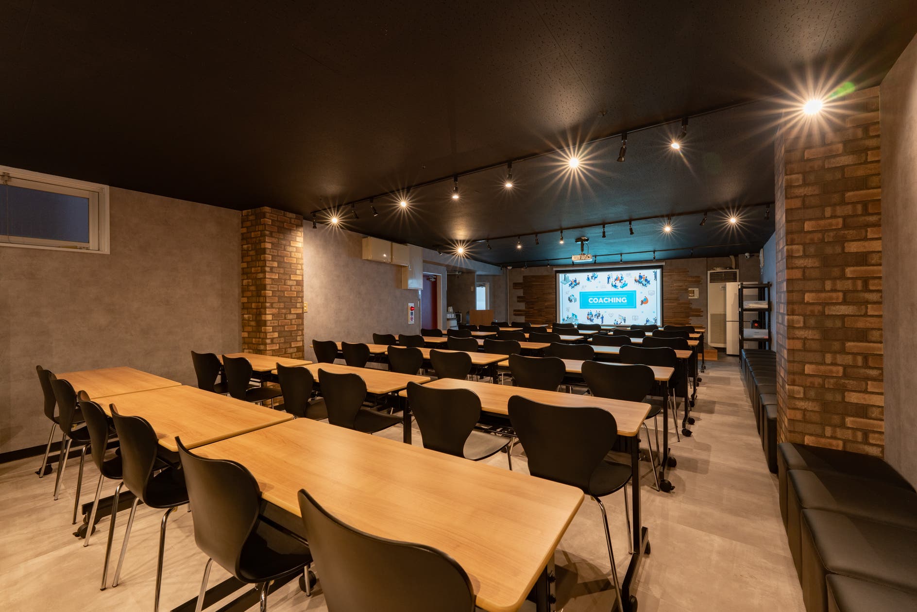 新橋/汐留8分✨席数84、立食100名⭕️飲食/120㌅画面/ゴミ処理/会議/懇親会/歓送迎会/セミナー【SS01】の写真20