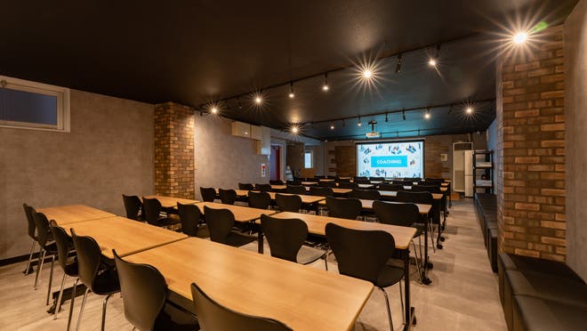 新橋/汐留8分✨席数84、立食100名⭕️飲食/120㌅画面/ゴミ処理/会議/懇親会/歓送迎会/セミナー【SS01】の写真20