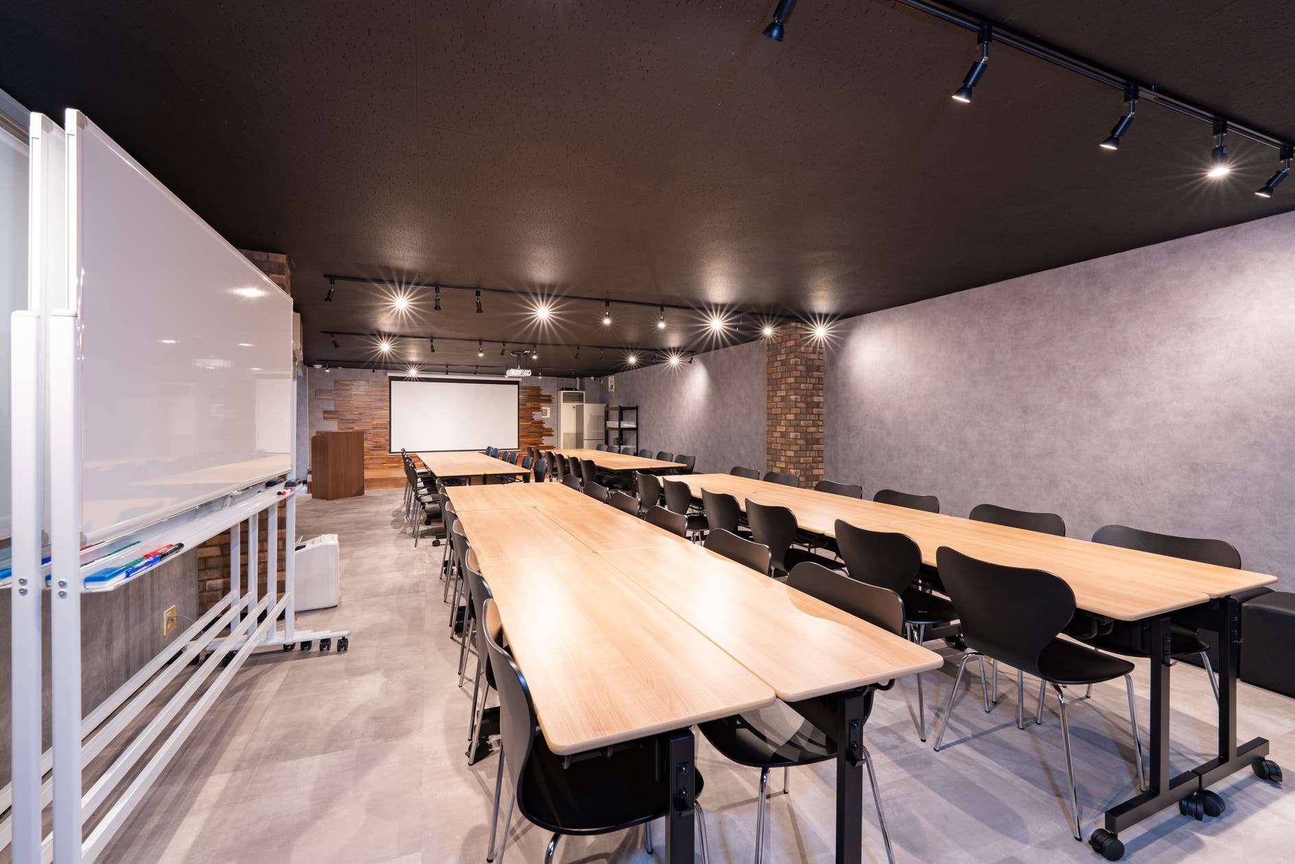 新橋/汐留8分✨席数84、立食100名⭕️飲食/120㌅画面/ゴミ処理/会議/懇親会/歓送迎会/セミナー【SS01】の写真29