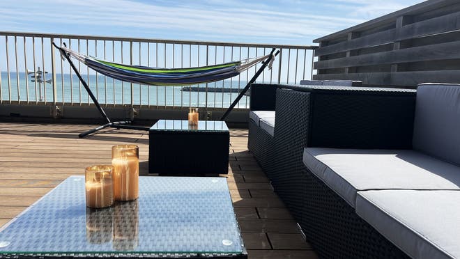 湘南の海が一望できるオーシャンビューテラスのハウススタジオの写真8