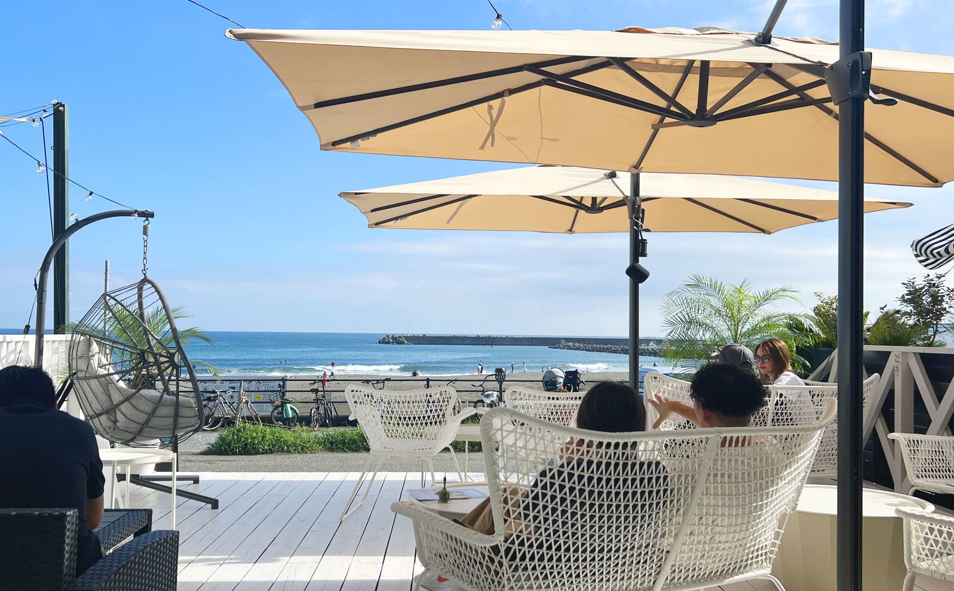 湘南の海が一望できるオーシャンビューテラスのハウススタジオの写真15