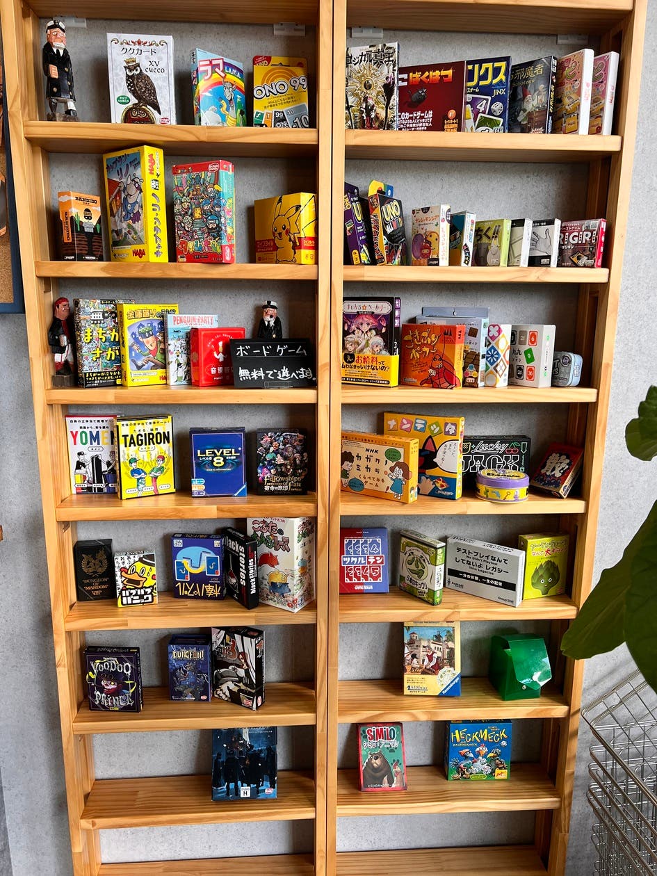 【取手駅徒歩12分】300種類以上のボードゲームが遊べるカフェの写真6