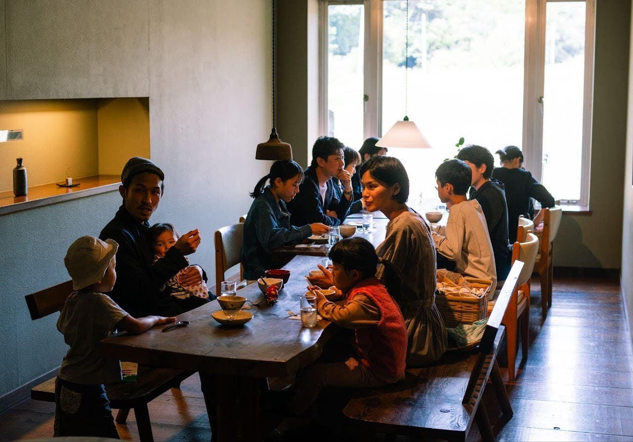 静かな里山の落ち着いた空間の写真6