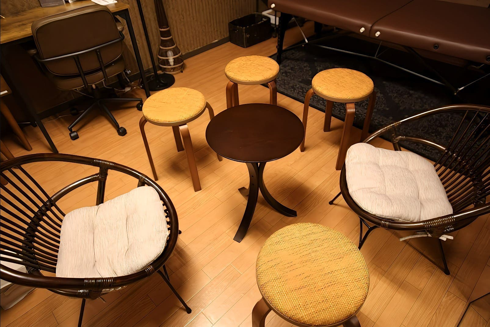 【五反田駅より徒歩3分】今すぐ予約/ゴミ捨て無料！/CDプレーヤー（癒しCD5枚）バリ風ワークスペース✨😄/[11]の写真2