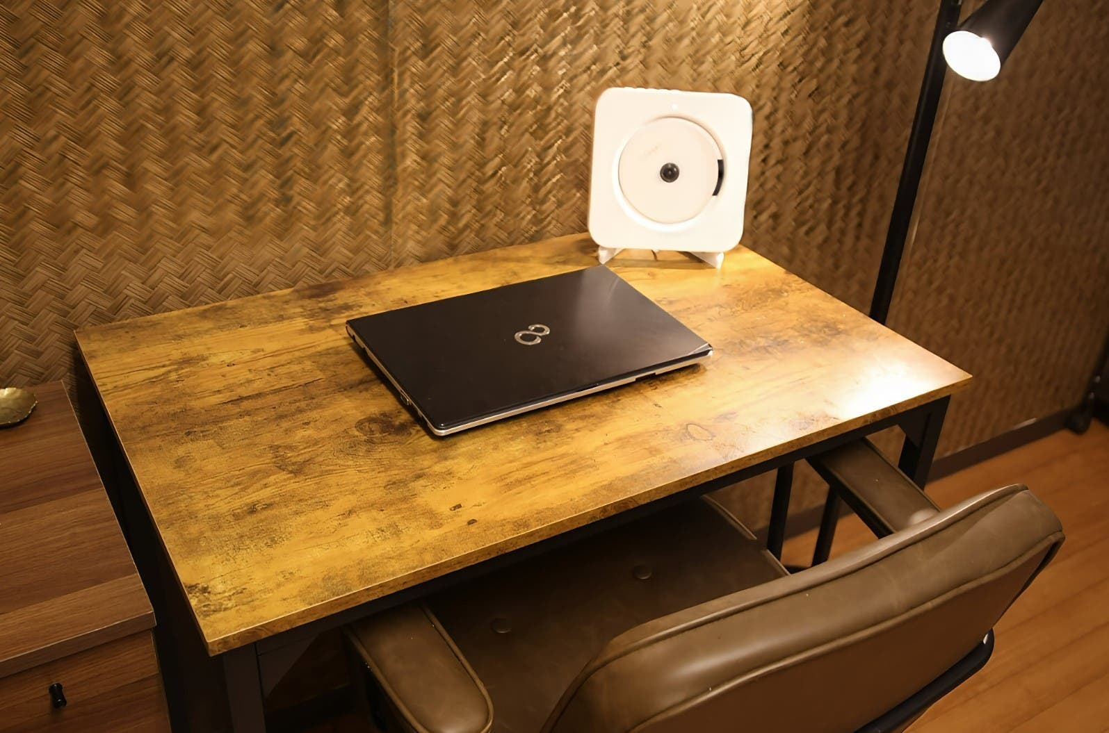 【五反田駅より徒歩3分】今すぐ予約/ゴミ捨て無料！/CDプレーヤー（癒しCD5枚）バリ風ワークスペース✨😄/[11]の写真4