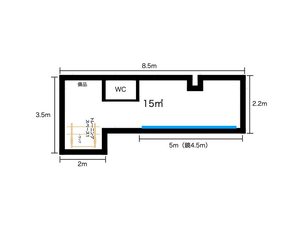 【横浜駅6分】駅近🚶｜地域最安｜ジャンプ系のトレーニング、ミット打ち🥊｜高性能設備｜備品多数｜毎日清掃🧹｜レンタルジムの写真6
