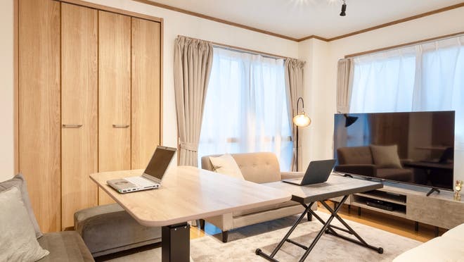 【田町/三田5分】アットホーム空間で少人数パーティ・撮影・ボドゲ・テレワークに👌24H利用OK・キッチン付・最大10名・飲食OKの写真4