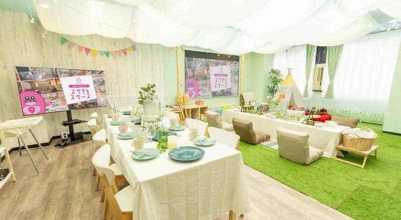 スペモ⛺歓送迎会🎊学割👨‍🎓ピクニック🧺ｽｸﾘｰﾝ🌙キッズ👶🏻パーティー💖ママ会319_KIMAGURE-Picnic難波