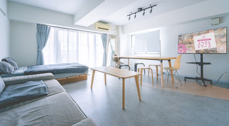 スペモ🏠歓送迎会🎊学割👨‍🎓北欧家具🎠ママ会🌿パーティー🥂プロジェクター🎥映画鑑賞🎥357_valo日本橋