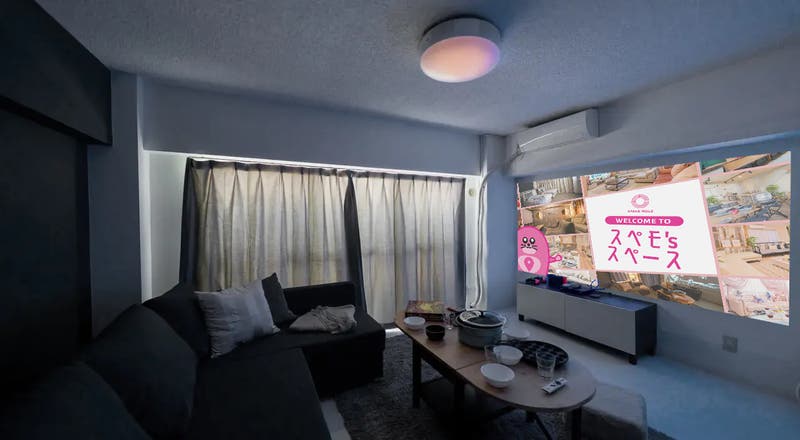 スペモ🏠学割👨‍🎓パーティー🥂プロジェクター🎬デート👫撮影女子会💖ママ会🌿映画鑑賞🎥367_ihana新宿