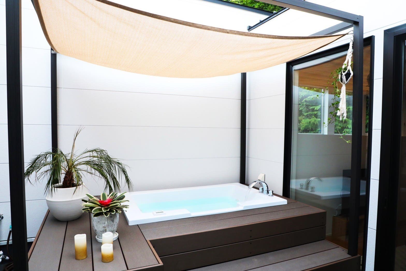 プライベートサウナでロウリュウ&ジャグジー&BBQで整う‼の写真6