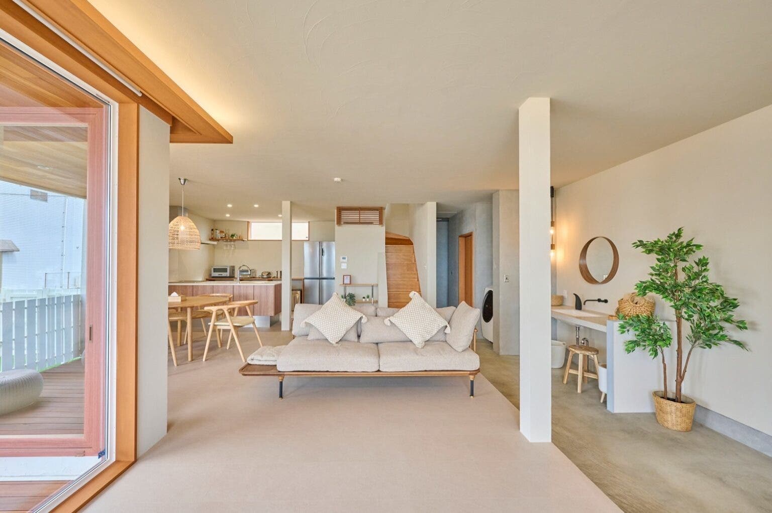 サウナ付き！海水浴場目前！半外テラスでBBQ&ドッグラン！の写真3