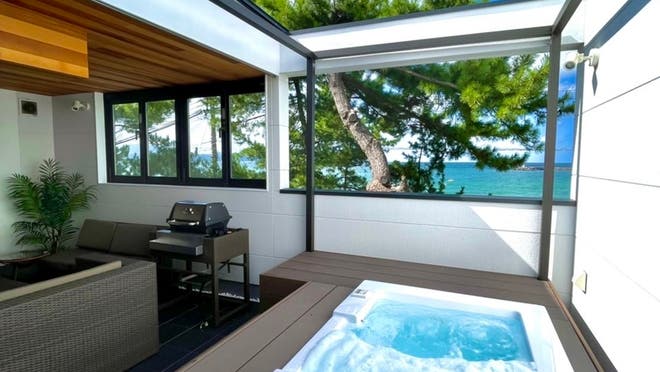 サウナ新設!海水浴場目前!半外テラスでBBQ&ジャグジー!の写真9