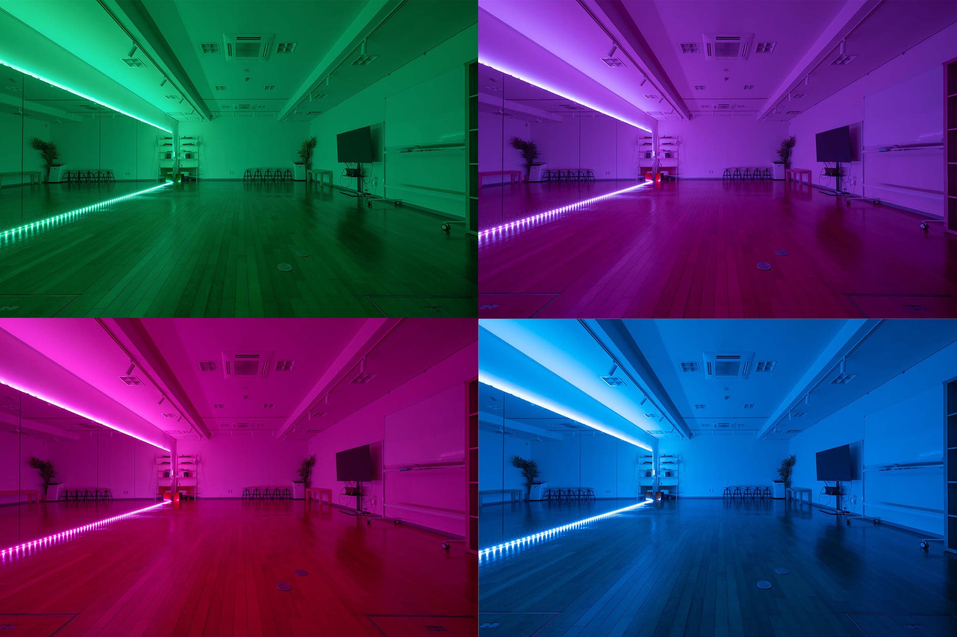 🉐24時間営業！三鷹駅徒歩6分 約50㎡のスタジオ／幅6m大型鏡 ダンス・ヨガ・ビジネス・セミナー・舞台・武道・撮影など多目的の写真5