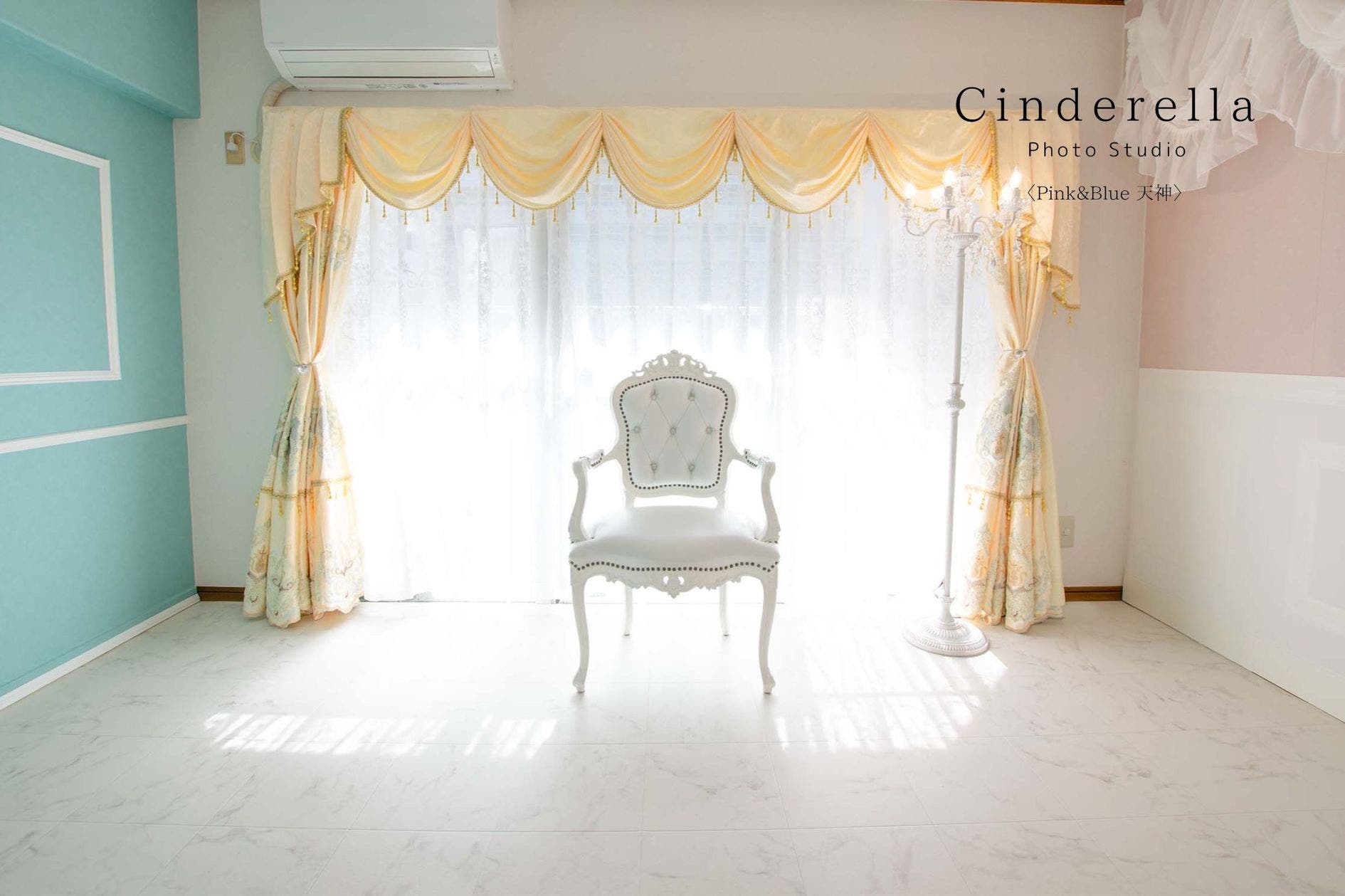 新規OPEN🌟Pink&Blue❣️天神・赤坂２面背景🎀姫系撮影スタジオ｜南向き｜ポトレ｜コスプレ｜推し活｜配信｜商用利用の写真13