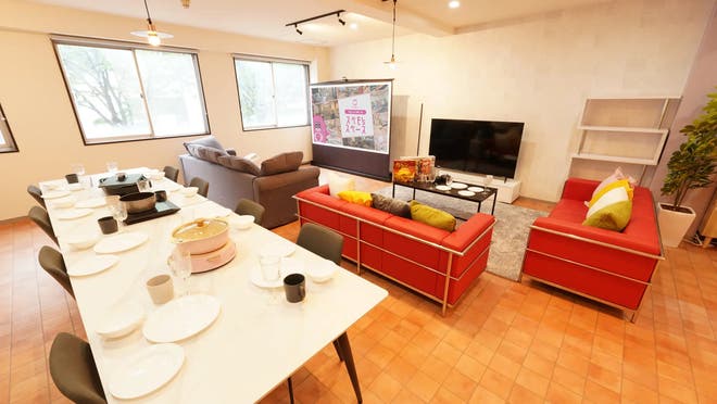 スペモ✨クリスマス🎄歓送迎会🎊学割👨🎓プロジェクター🎥パーティ🎉女子会🎁483_フルールスペース大須名古屋の写真1