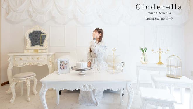 新規OPEN🖤Black&White🤍SNS話題❣️天神・赤坂🌟姫系撮影スタジオ|南向|ポトレ|コスプレ|推し活|商用の写真2