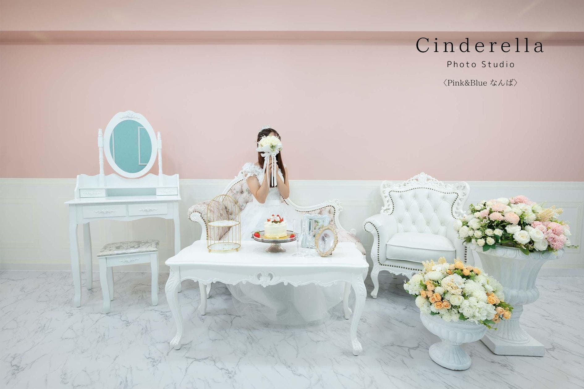 🎀新規OPEN特別価格🉐SNSで話題❣️駅近🚃なんば・日本橋🌟姫系撮影スタジオ｜生誕祭｜ポートレート｜コスプレ｜推し活｜配信の写真4