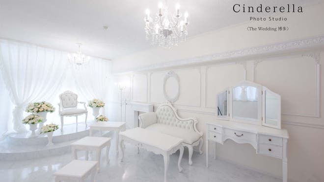 新規OPEN🎀The Wedding博多👗🏰SNSで話題❣️姫系撮影スタジオ|南西向き|ポートレート|推し活|配信|商用利用の写真1
