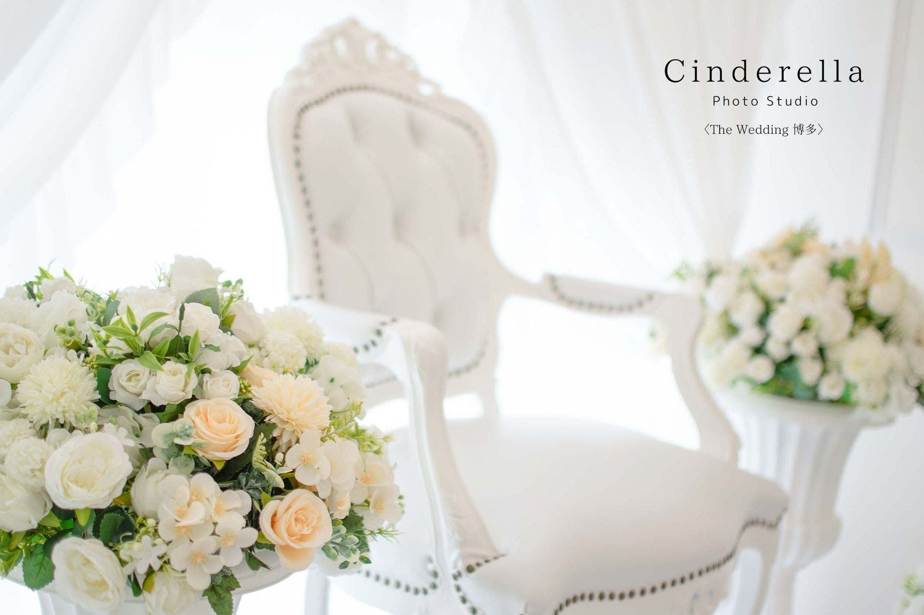 新規OPEN🎀The Wedding博多👗🏰SNSで話題❣️姫系撮影スタジオ｜南西向き｜ポートレート｜推し活｜配信｜商用利用の写真5