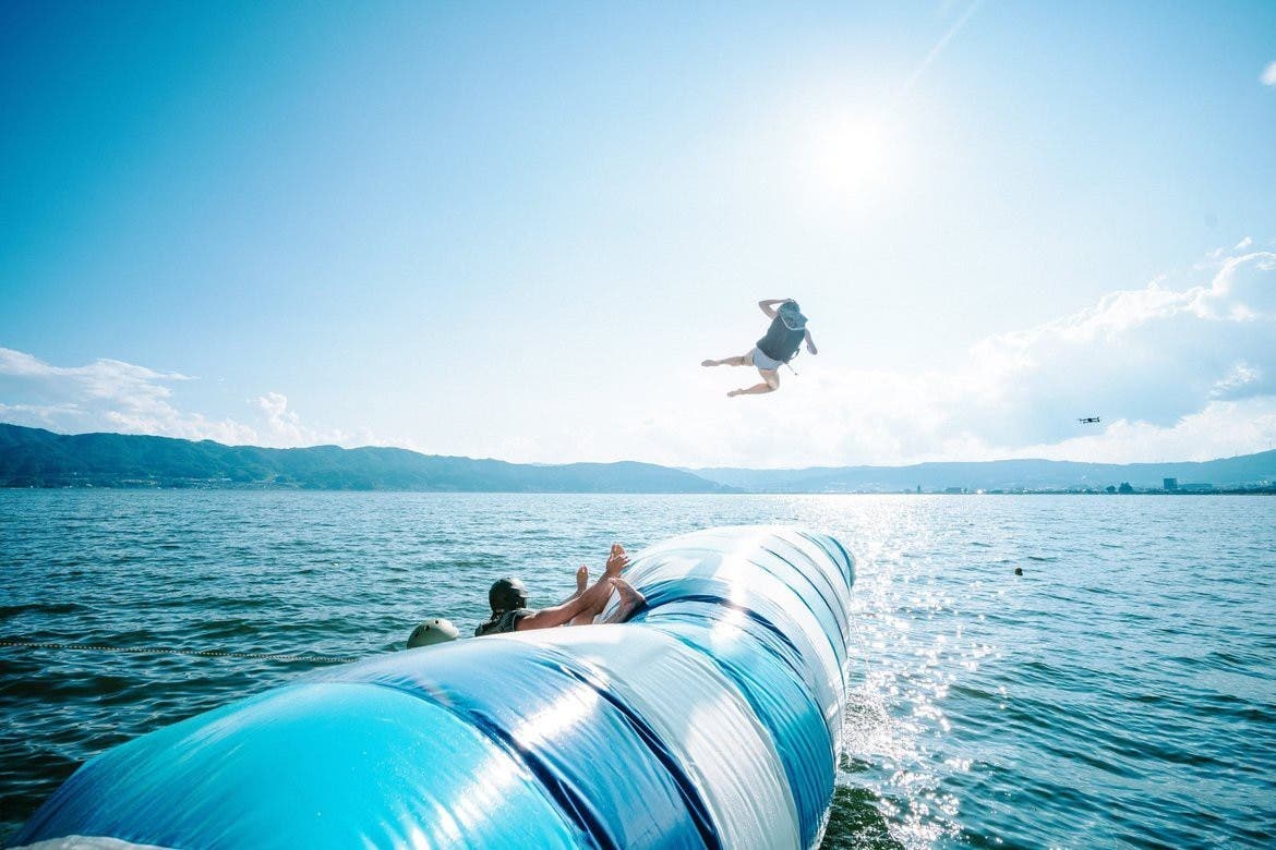日本初の湖上のエクストリームサウナin長野県諏訪湖の写真10