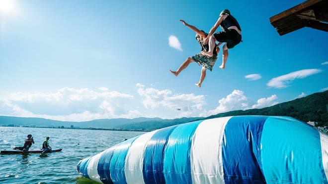 日本初の湖上のエクストリームサウナin長野県諏訪湖の写真4