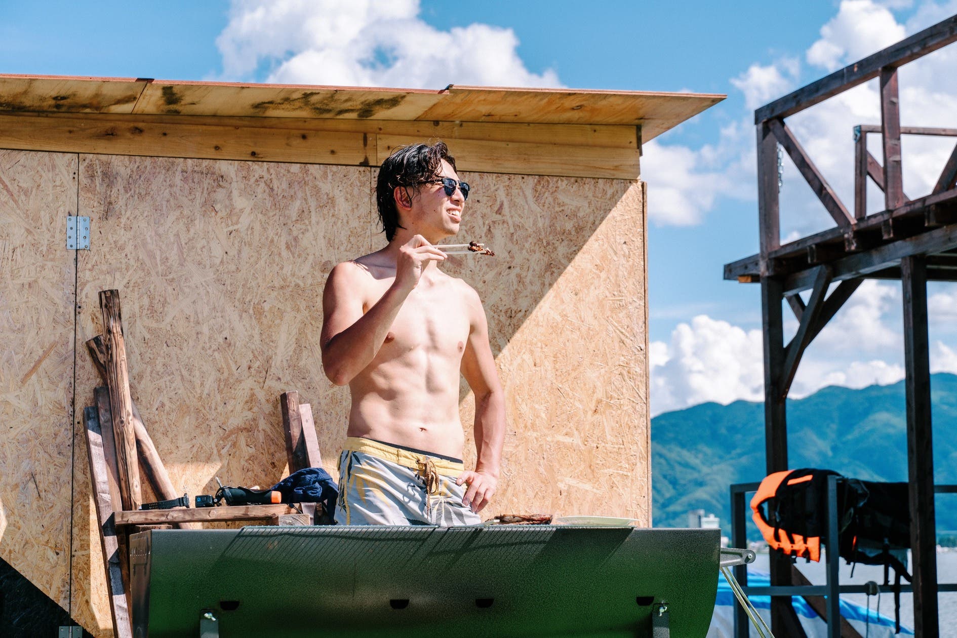 日本初の湖上のエクストリームサウナin長野県諏訪湖の写真17