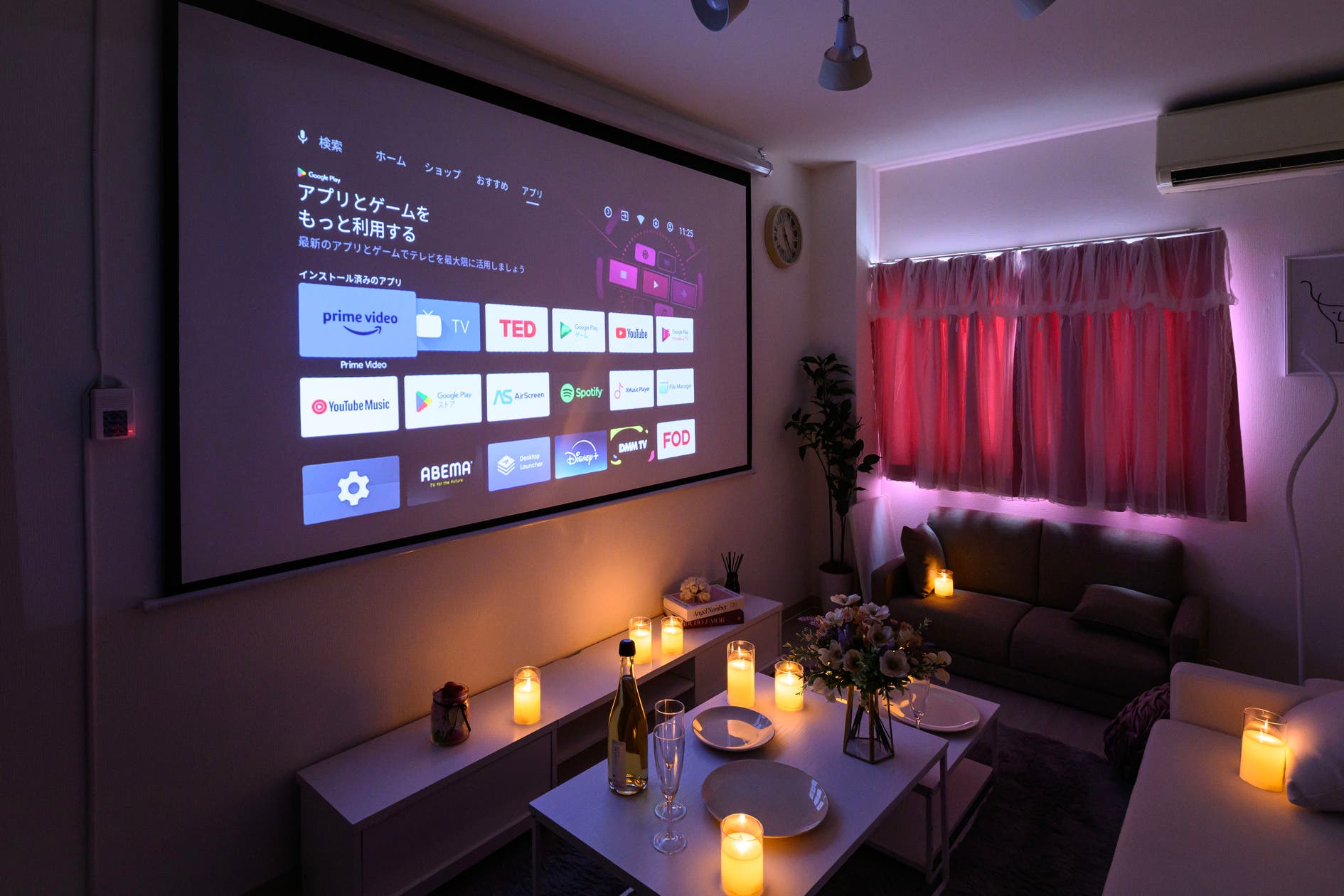 【三宮駅すぐ🎀】クリスマスの女子会にピッタリ💖大画面スクリーン💕迫力満点の鑑賞会/Switch❣️デート・誕生日も人気🌸の写真10