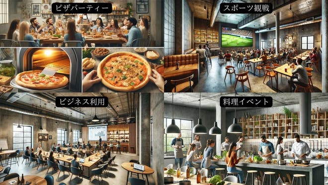 スペモ📣クリスマス🎄プロジェクター📽キッチン🍳歓送迎会🎊オフサイトMTG👨💻406_GrandAmi水道橋の写真2