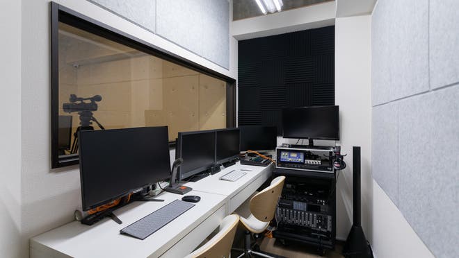 【機材付き】【待合室付き】飯田橋駅から徒歩5分の撮影スタジオ。eラーニング、配信など(防音施工済み)の写真7