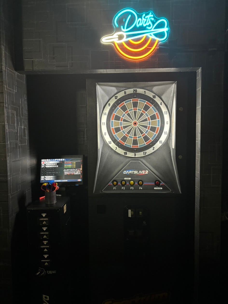 ダーツ 投げ放題1時間550円の画像1