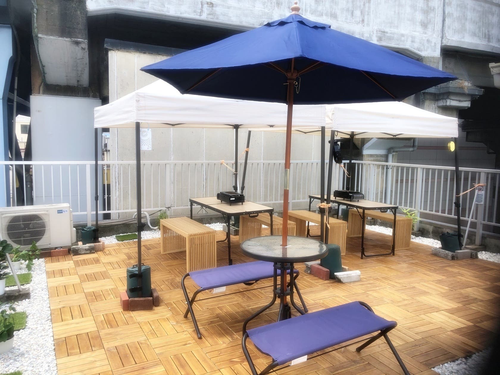 屋上でバーベキューをされる場合の画像1