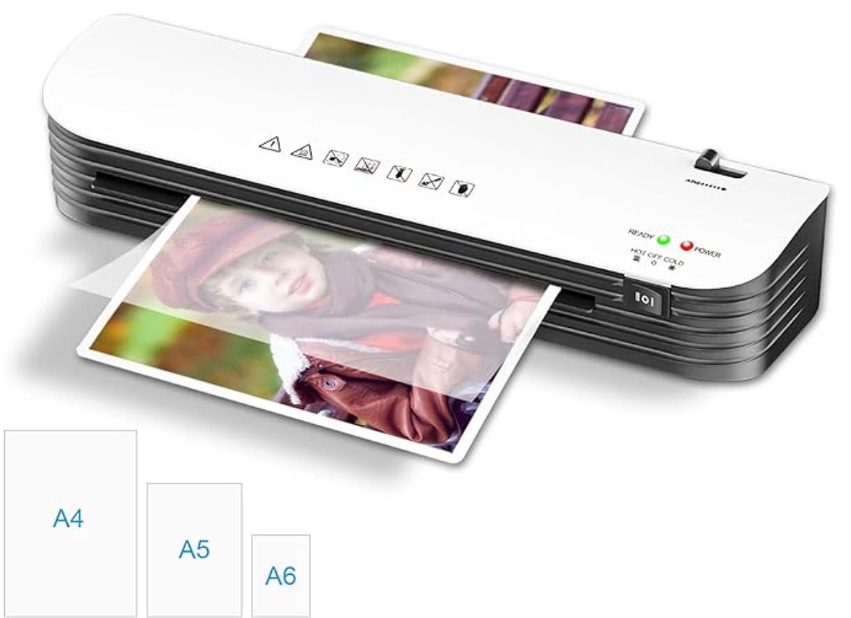 A4対応　ラミネーター（ラミネートフィルム付き）の画像1