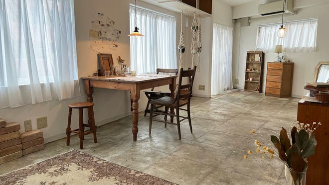 池尻大橋徒歩5分、中目黒駅・渋谷駅徒歩圏内/ヨーロピアンアンティーク/陽当たり/5名まで/商用撮影/の写真2