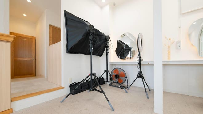 北谷美浜・アメリカンビレッジ★自然光はもちろん。照明を使ってのスタジオ撮影も◎ ロケ撮影の拠点としても最適の写真10