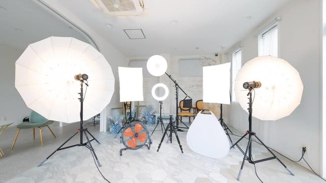 北谷美浜・アメリカンビレッジ★自然光はもちろん。照明を使ってのスタジオ撮影も◎ ロケ撮影の拠点としても最適の写真2