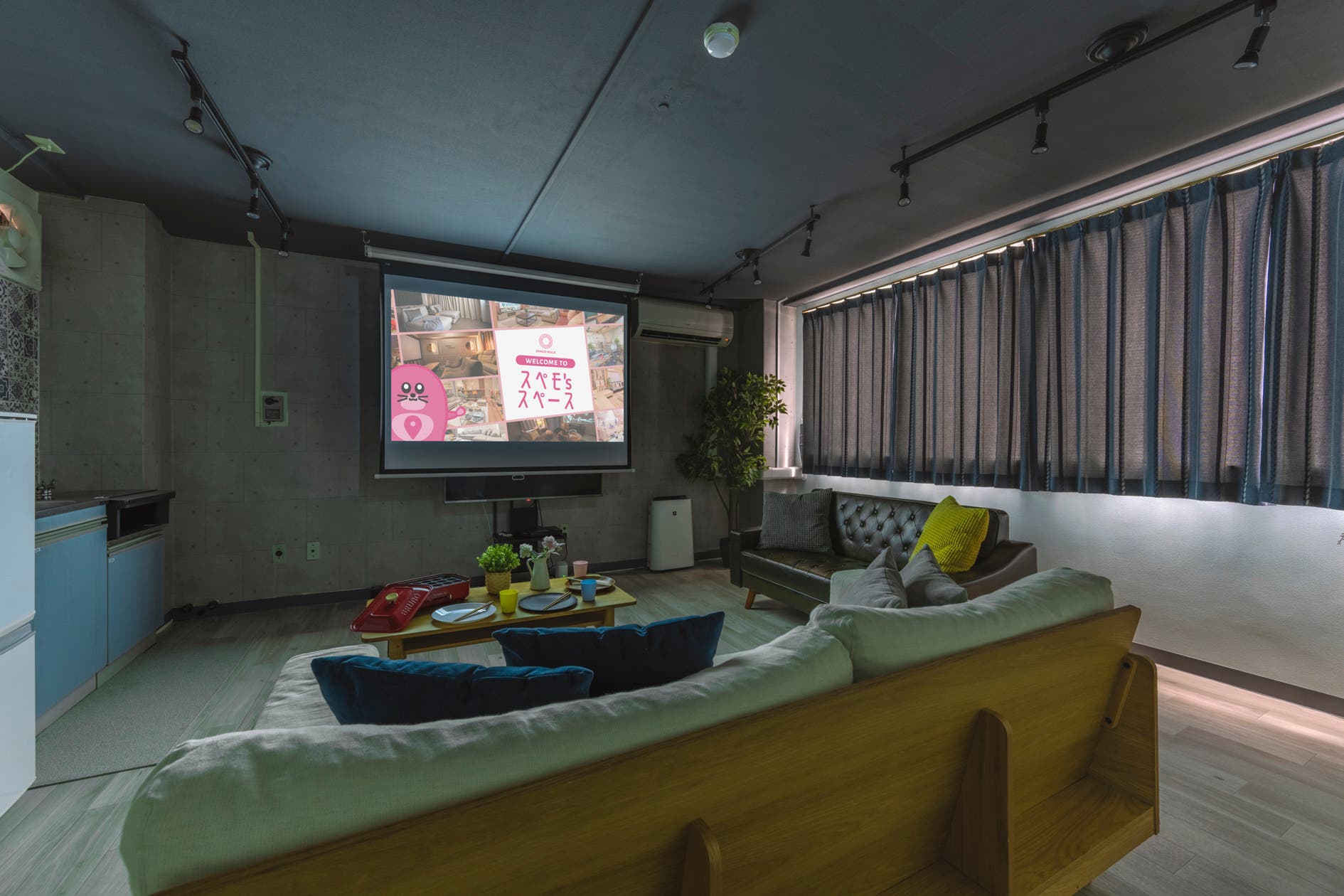 スペモ🌿クリスマス🎄学割👨‍🎓新橋1分🤩プロジェクター📽️映画鑑賞🎥飲み会🍻561_Oasis新橋2ndの写真12