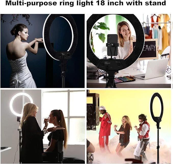 【三脚付き】LEDリングライト大（撮影などに）の画像2